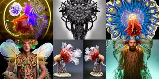 Perfectly-centered portrait-photograph of a real life god from h ...