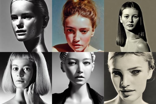 ultra detailed portrait of a female android, full body portrait ...