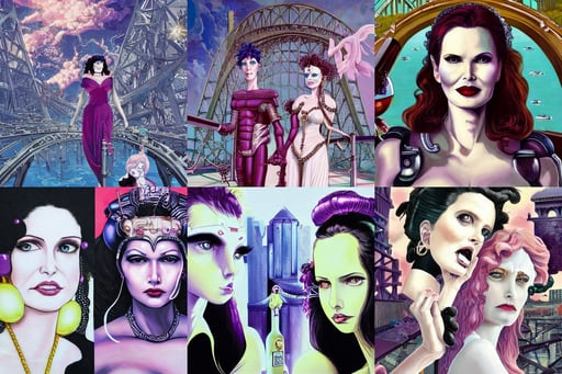 geena davis as hera, daniel merriam and tara mcpherson, anime gi ...