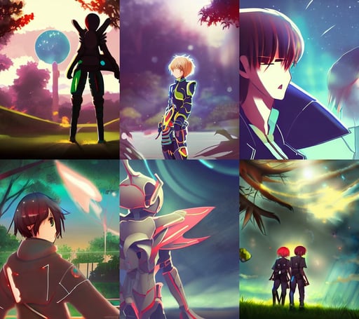 boy's love anime high school spring noon scene, Trending Artstat ...