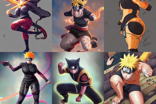naruto, thicc thighs, superstar litigator, a denoiser'; ai - gen... - Arthub.ai