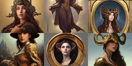 portrait of a wizard, unreal engine. art by ed blinkley andartge ...