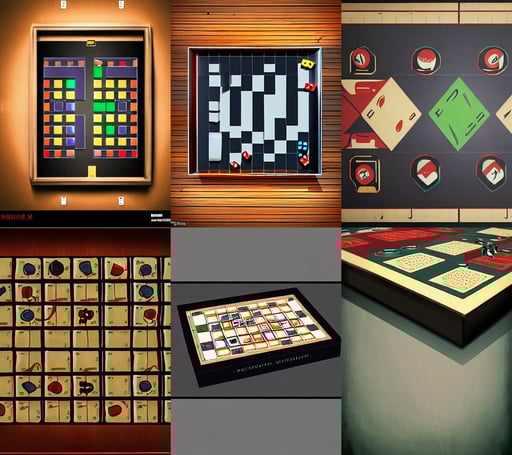 box of a very successful game board in sales, photorealistic sha ...