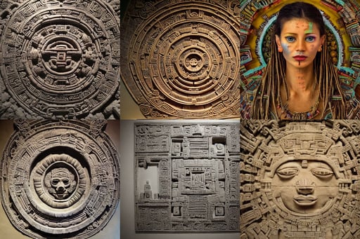aerial view of a lovely, detailed, Unreal Engine, mayan culture ...
