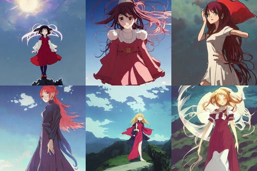 a female ghost, official anime key media, anime key visual of a ...