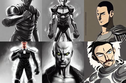 gigachad luigi in one punch man by ilya kuvshinov, unnerving, jo ...