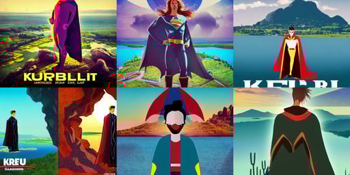 movie poster depicting krubi the hungarian popstar with lake bal ...