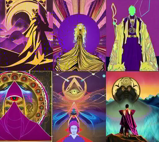 dream portrait of Ali Larsen, wind sorcerer mage, symmetrical fa ...