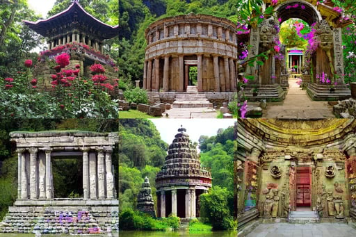 temple of the goddess of butterflies - Arthub.ai