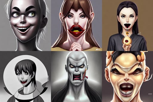 a satir, highly coherent detailed character design concept art ...